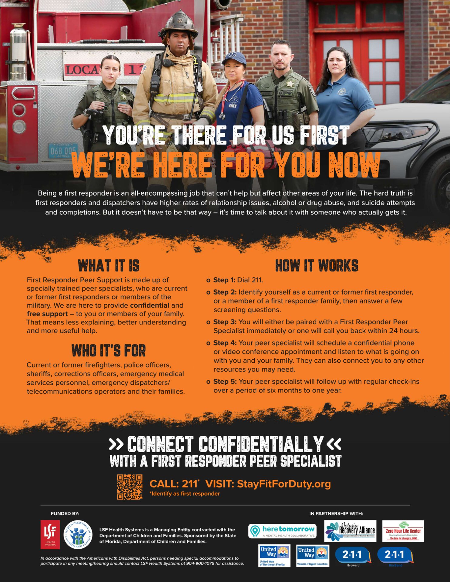 First Responders - Volusia Recovery Alliance